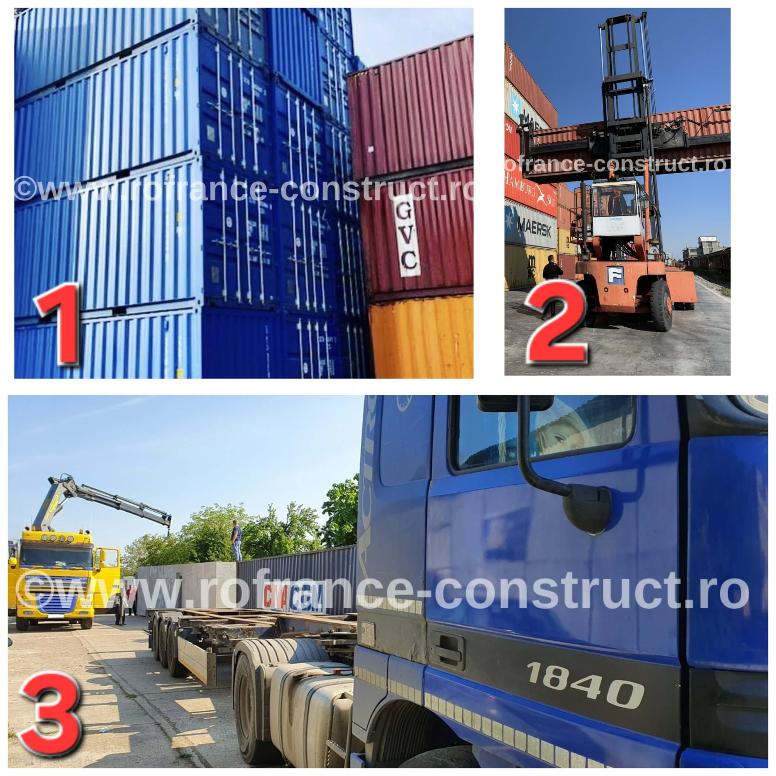 Etapele constructiei unei case din containere maritime - Ro-France ...